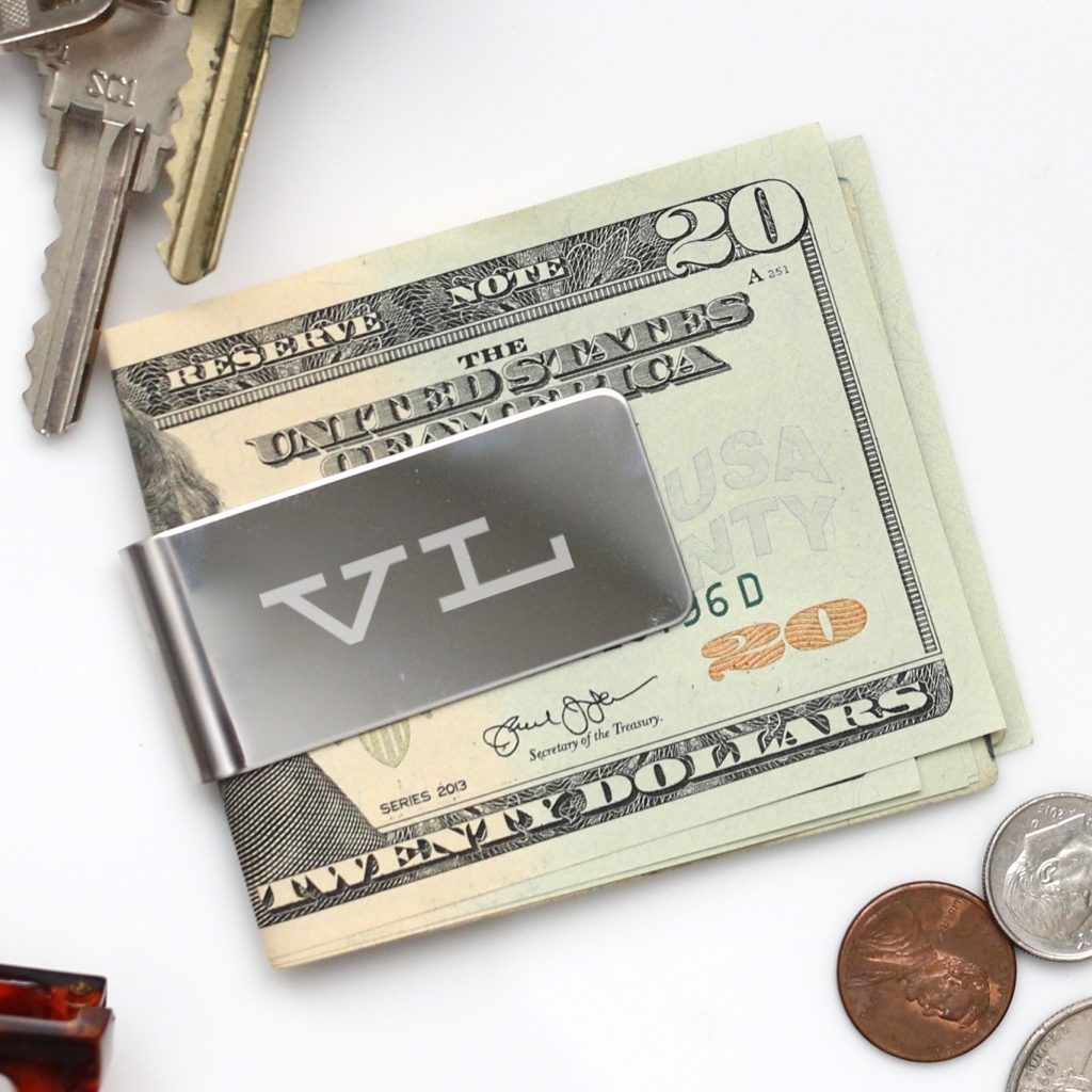Personalized Modern Money Clip - 2712 | Designs